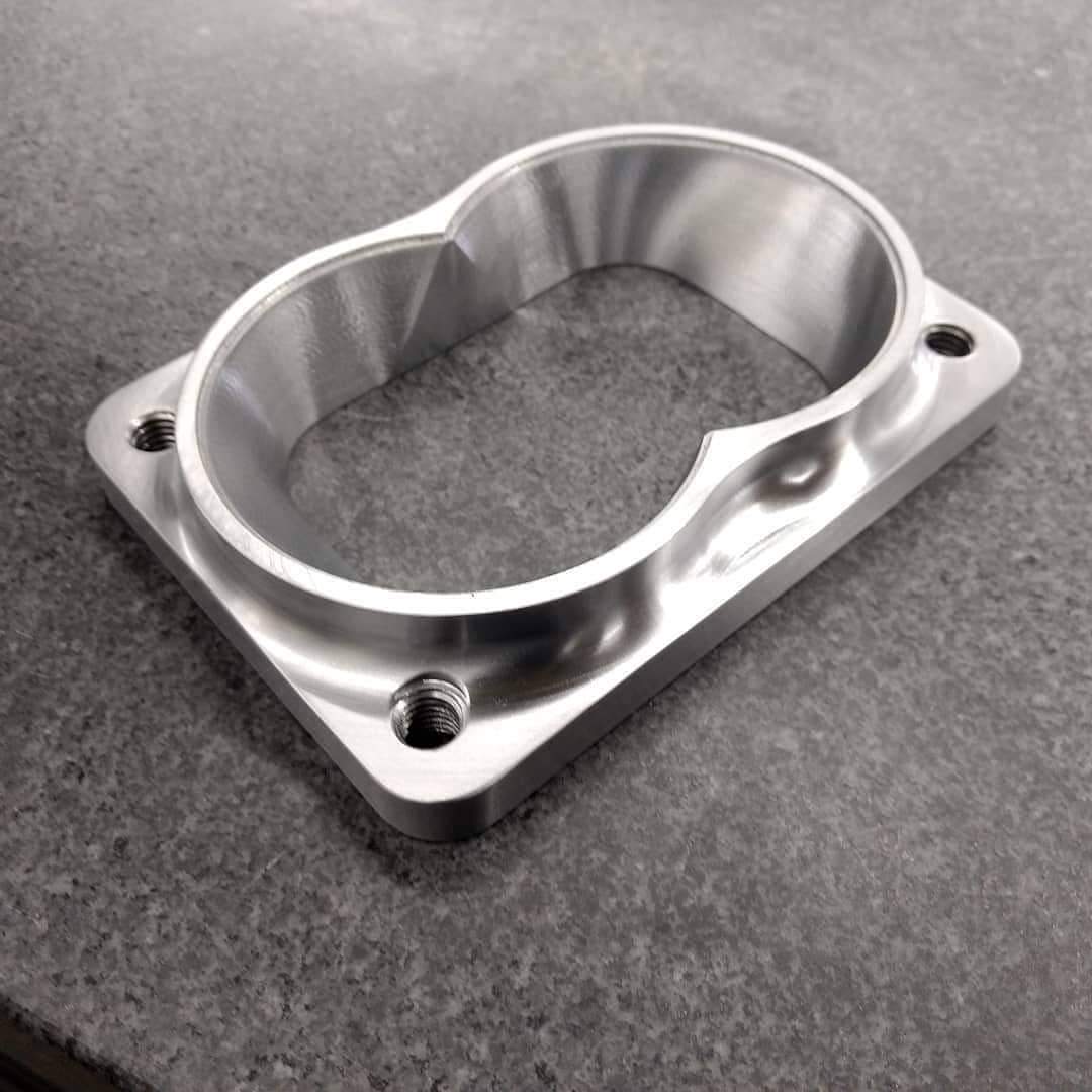 T6 Dual Open 3" Tube Turbo Flange – Parker Speed
