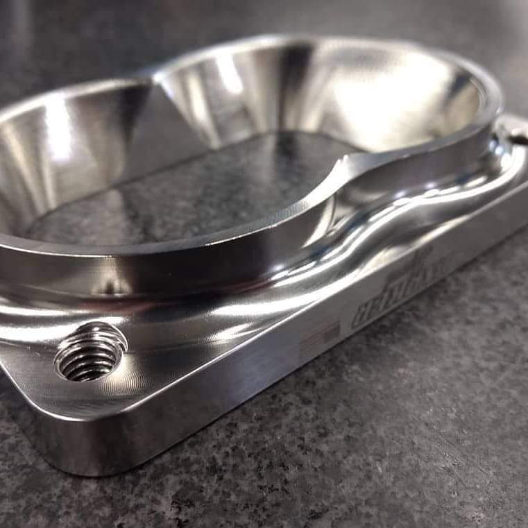 T6 Dual Open 3" Tube Turbo Flange – Parker Speed
